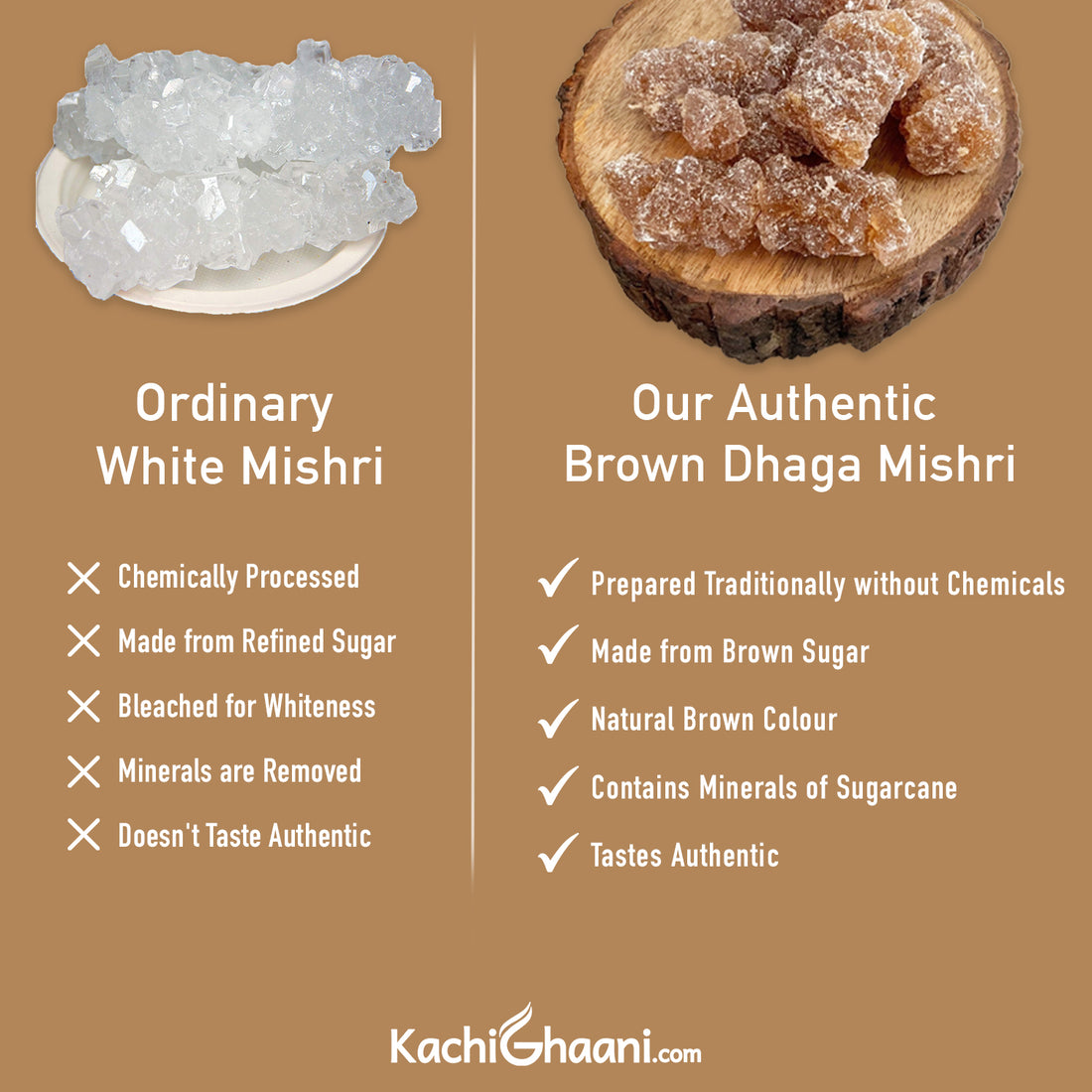 Original Dhaga Mishri | 100% Pure Mishri | Khadi Shakkar – KachiGhaani.com